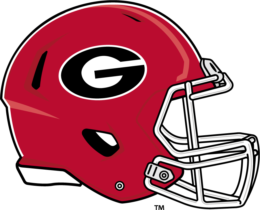 Georgia Bulldogs 2016-Pres Helmet Logo DIY iron on transfer (heat ...